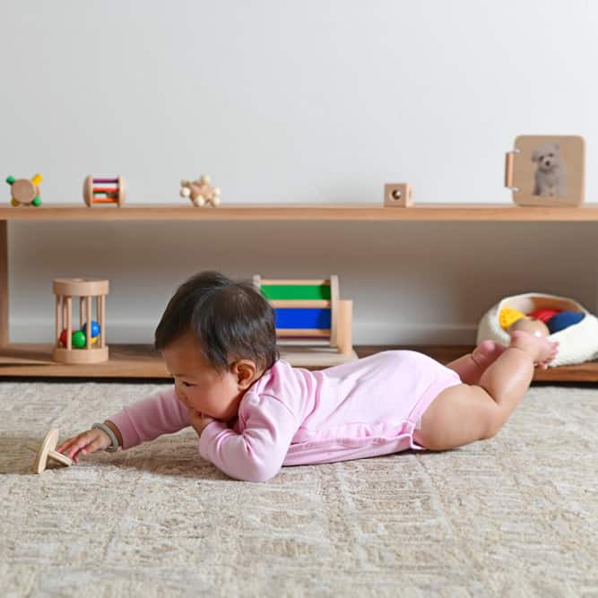 Setting up a Montessori Play Space for Your Baby