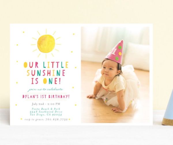 Best Personalized 1st Birthday Invitations
