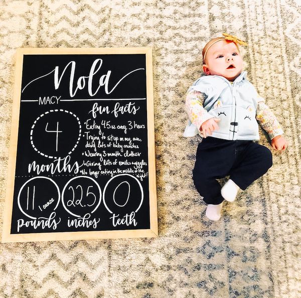 36 Creative Monthly Baby Photo Ideas You Can Do at Home