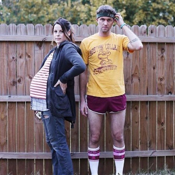 Funny Halloween Costumes for Pregnant Couples