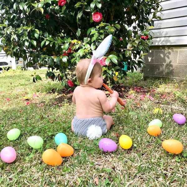 40+ First Easter Baby Photo Shoot Ideas You Can Do at Home