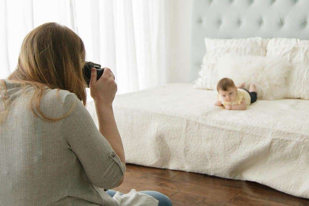 How to Do Your Own Baby Photoshoot